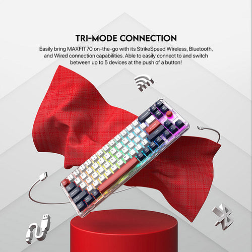 FANTECH MAXFIT70 MK911 Wireless Mechanical Keyboard - WhatGeek