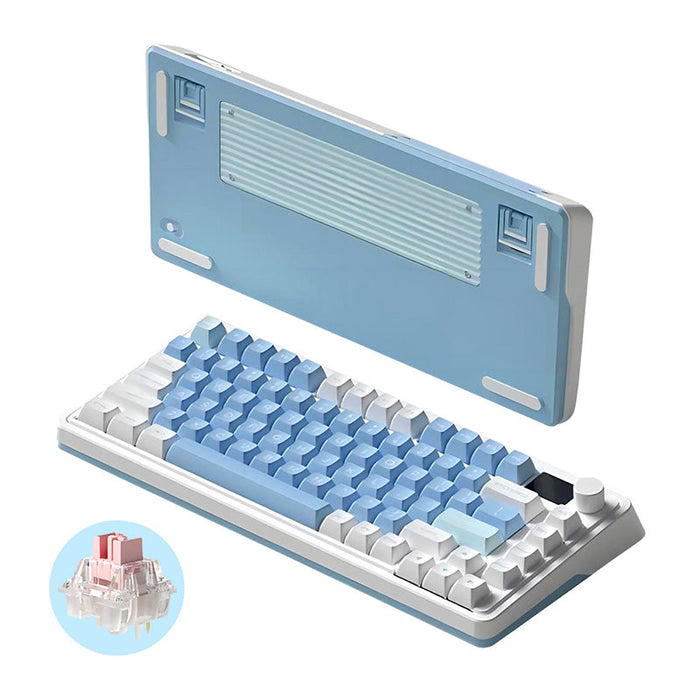 FL·ESPORTS CMK75 Display Screen Mechanical Keyboard - WhatGeek