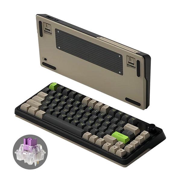 FL·ESPORTS CMK75 Display Screen Mechanical Keyboard - WhatGeek