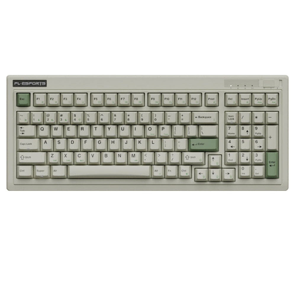 FL·ESPORTS OG98 Retro Wireless Mechanical Keyboard - WhatGeek