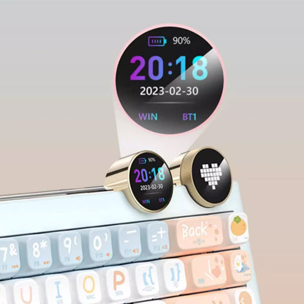 FOPATO D68 Playful & Cute Wireless Mechanical Keyboard - WhatGeek