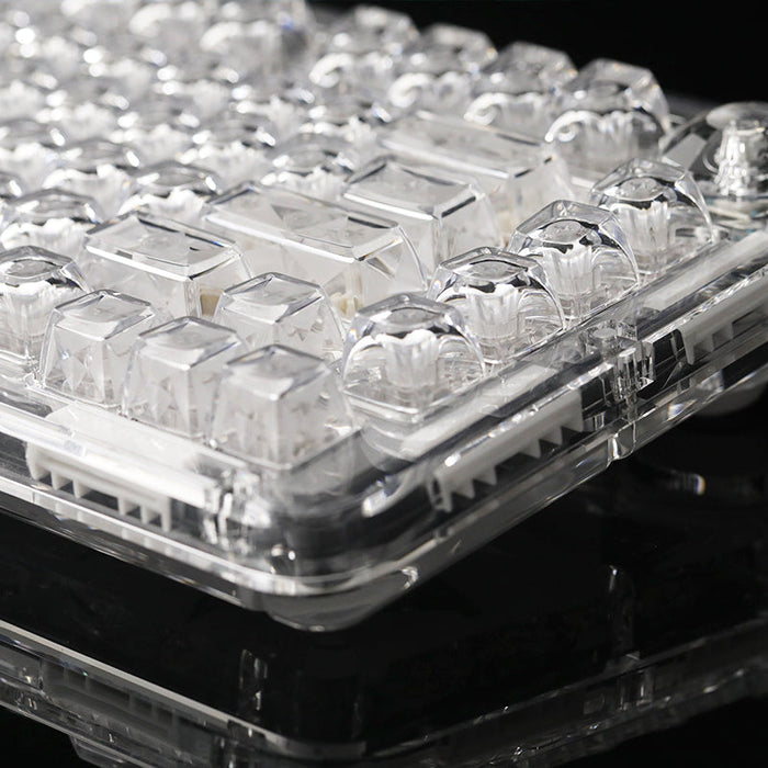 FirstBlood B81 Crystal Mechanical Keyboard - WhatGeek