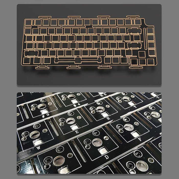 ACGAM HJ Snake AL75 Aluminum RGB Mechanical Keyboard - WhatGeek