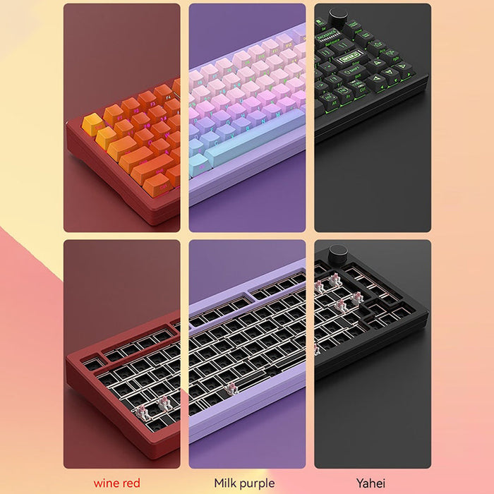 ACGAM HJ Snake AL75 Aluminum RGB Mechanical Keyboard - WhatGeek