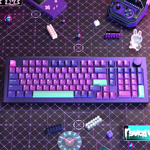 JAMESDONKEY RS2 Cyberpunk Aluiminum Wireless Mechanical Keyboard - WhatGeek