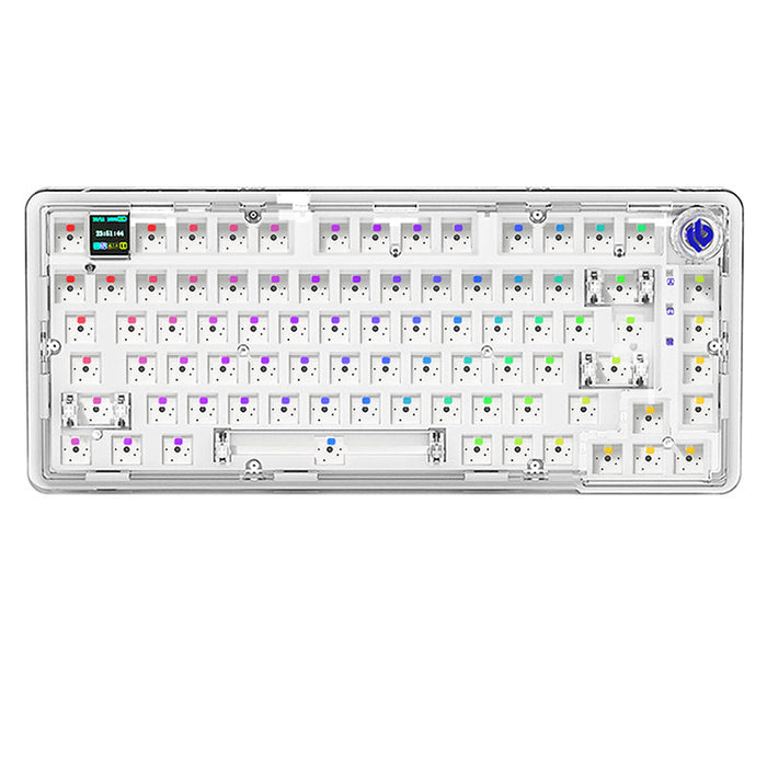 LEOBOG K81 Pro Transparent Wireless DIY Keyboard Kit - WhatGeek