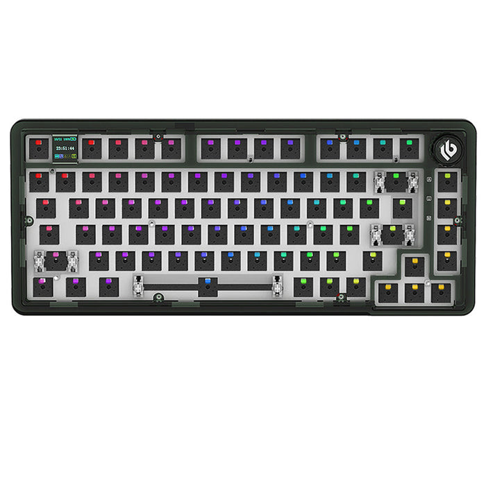 LEOBOG K81 Pro Transparent Wireless DIY Keyboard Kit - WhatGeek