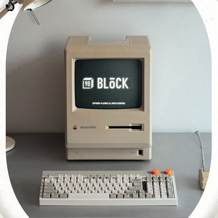 Lofree Block 98 Retro Wireless Mechanical Keyboard - WhatGeek