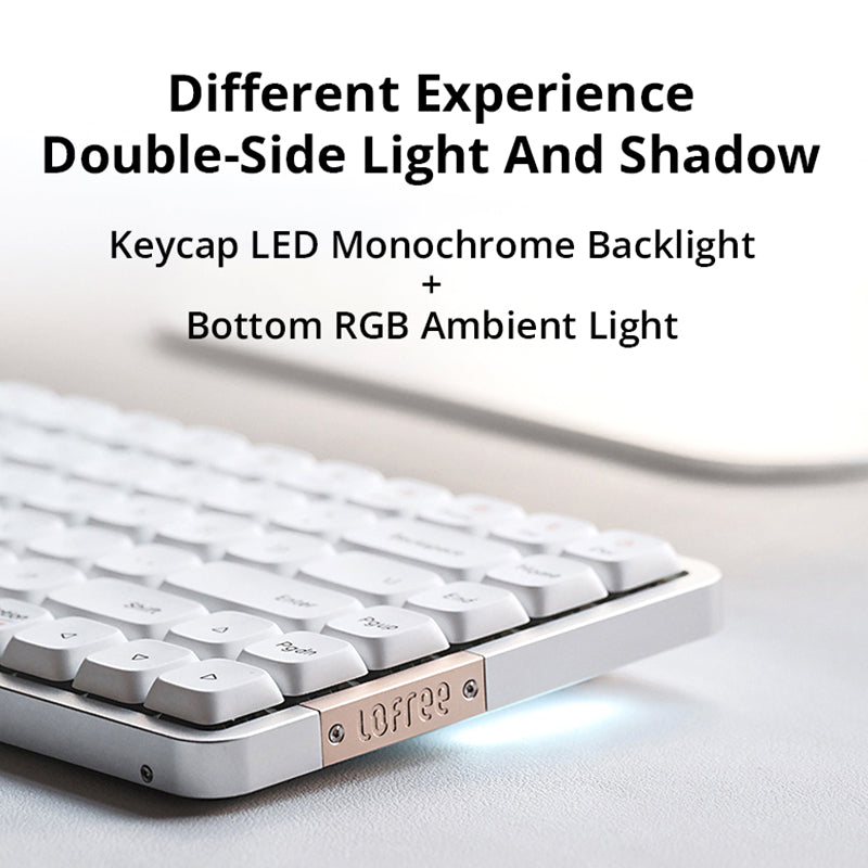 Lofree OE915 Low Profile Mechanical Keyboard - WhatGeek