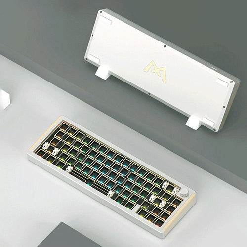 MONKA 6067 Aluminum Wired Keyboard DIY Kit - WhatGeek