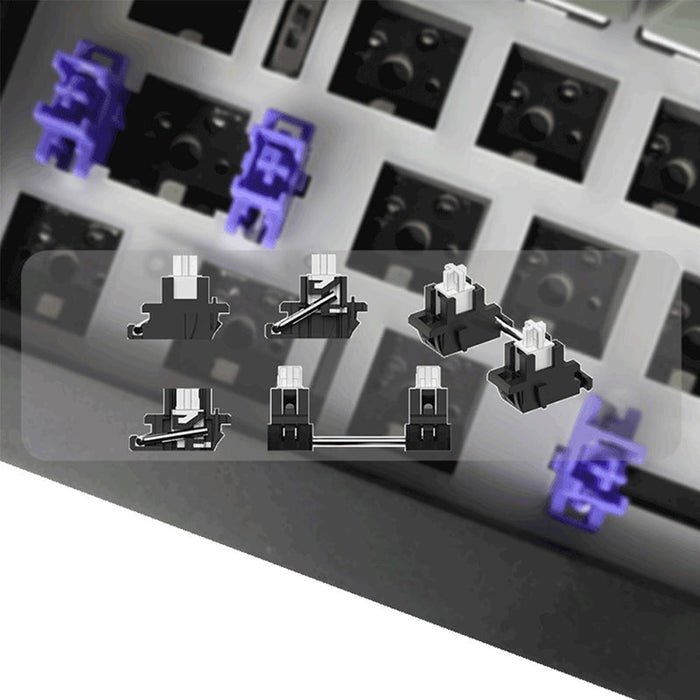 MonsGeek M1W Aluminum Wireless Mechanical Keyboard - WhatGeek