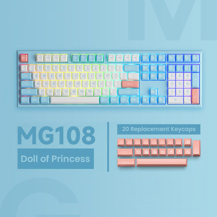 MonsGeek AKKO MG108 Mechanical Keyboard - WhatGeek