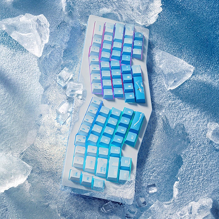 PIIFOX Glacier OEM Profile Keycap Set - WhatGeek