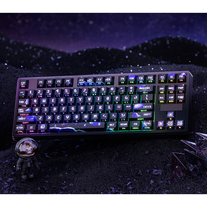 PIIFOX KCK-01 Space OEM Profile Keycap Set 130 Keys - WhatGeek
