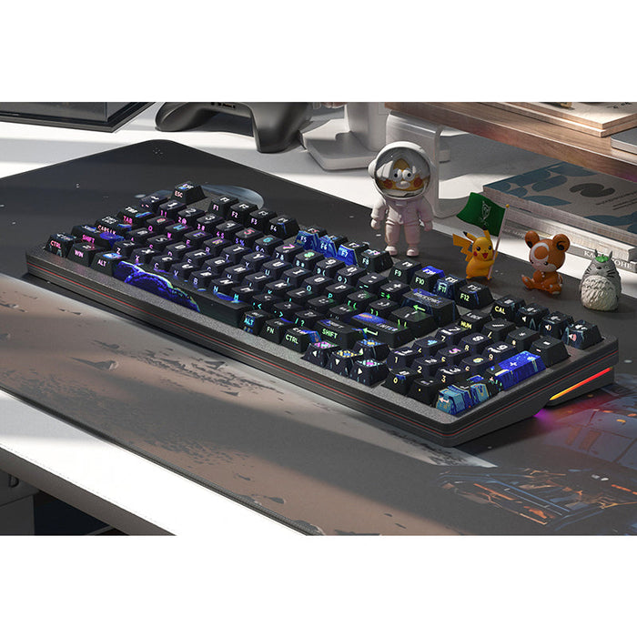 PIIFOX KCK-01 Space OEM Profile Keycap Set 130 Keys - WhatGeek