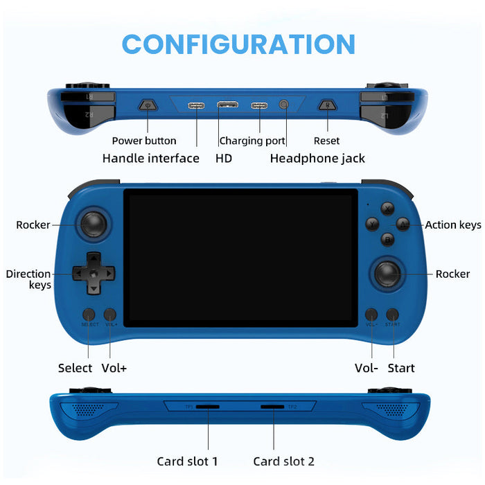 Powkiddy X55 Handheld Game Console - WhatGeek