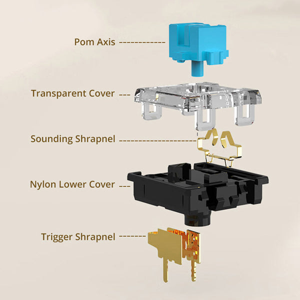 Redragon TL84 Ultra Thin Low Profile Mechanical Keyboard - WhatGeek