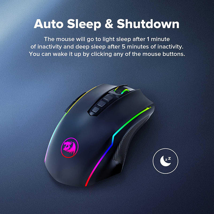 Redragon M910-KS RANGER LITE RGB Dual Modes Gaming Mouse - WhatGeek
