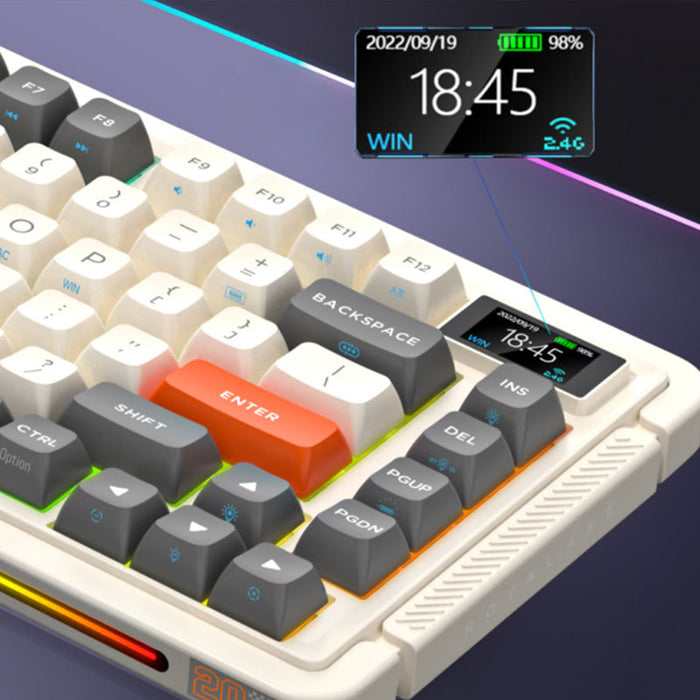 RoyalAxe L75 Mechanical Keyboard with TFT Display - WhatGeek