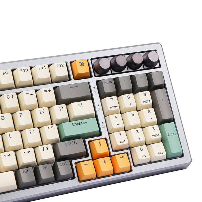 SKYLOONG GK980 with 4 Knobs 3-Mode Mechanical Keyboard - WhatGeek