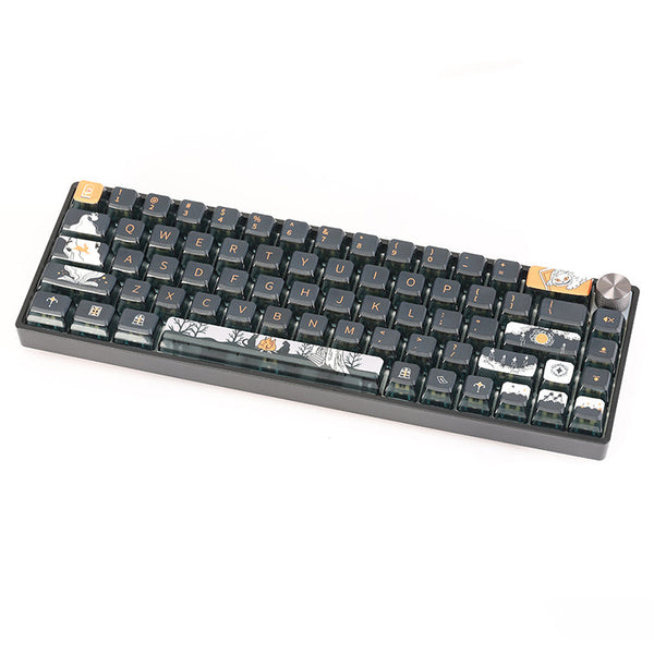 SKYLOONG GK6 Plus Dark Fairy Tale Wired Mechanical Keyboard - WhatGeek
