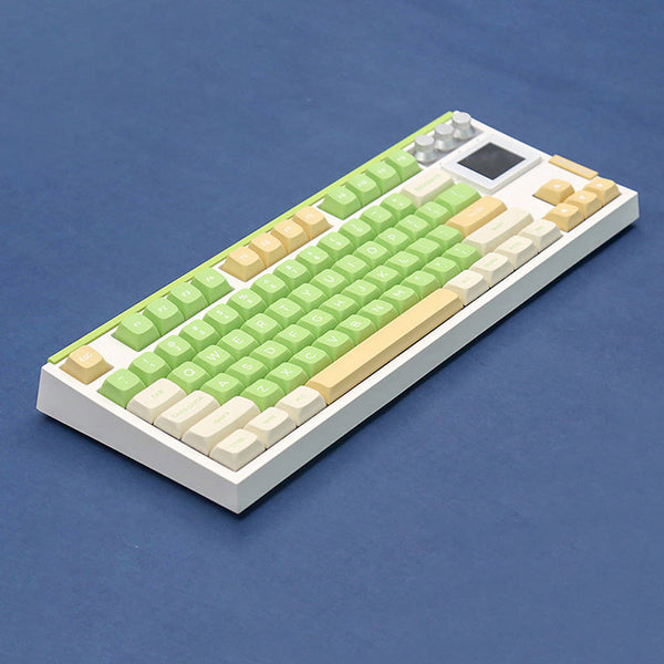 SKYLOONG GK87 Pro Green Wireless Mechanical Keyboard with TFT Screen ...