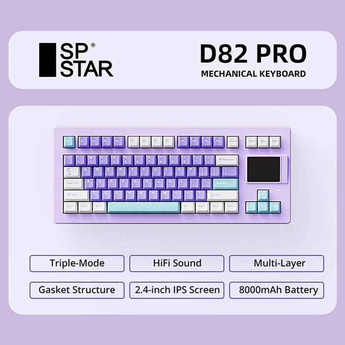 SP-STAR D82 PRO Wireless Mechanical Keyboard - WhatGeek