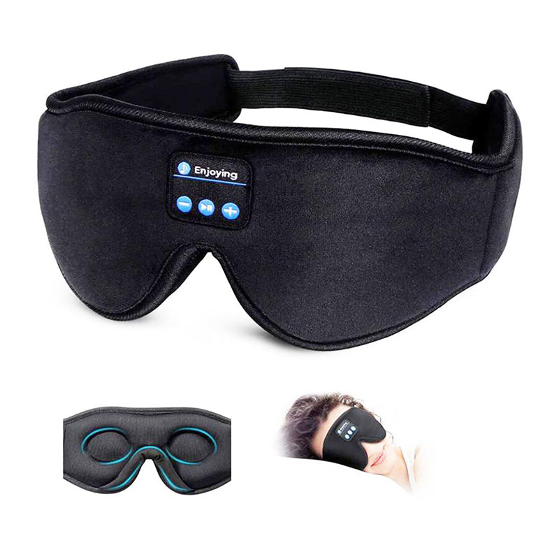 Sleep Headphones Wireless 3D Music Eye Mask Relax Eyes After Gaming ...
