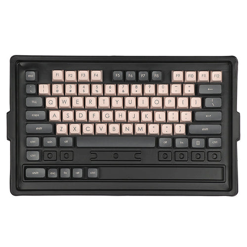 Ajazz Peace Keycaps 129 Keys JSA Profile PBT Doubleshot - WhatGeek