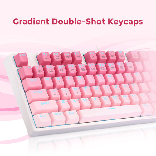 Redragon K576W-GP DAKSA TKL Wired Mechanical Keyboard - WhatGeek