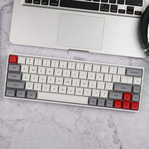 SKYLOONG GK68 White Mechanical Keyboard - WhatGeek